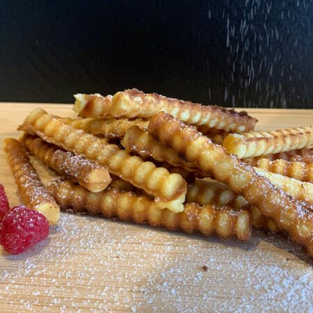 Waffelpommes Rezept – Pommes aus Waffel Teig | Torten-Liebe